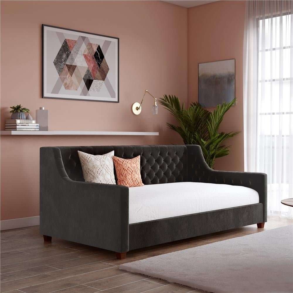Jamie Velvet Upholstered Daybeds | Kustom Deco Furniture