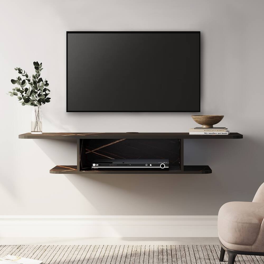Modern Floating TV Stand – Wall Mounted | Kustom Deco Furniture