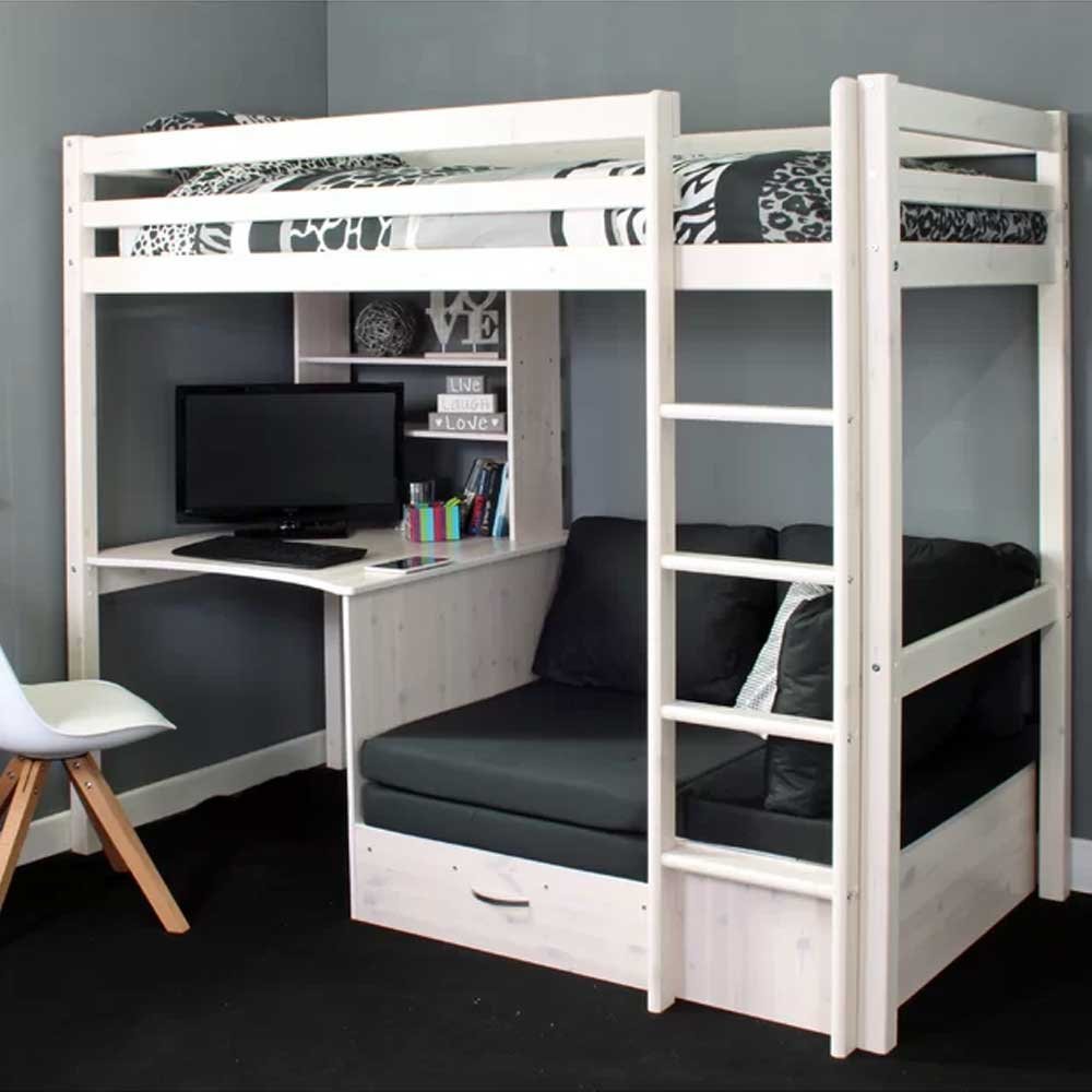 Buy Nina European Single High Sleeper Bunk Bed in Dubai - Get 17% OFF