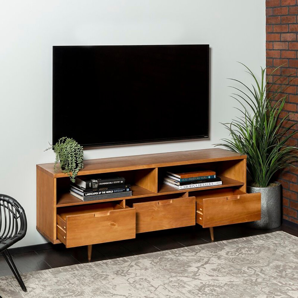 Sadie Solid Ply Wood TV Stand | Kustom Deco Furniture