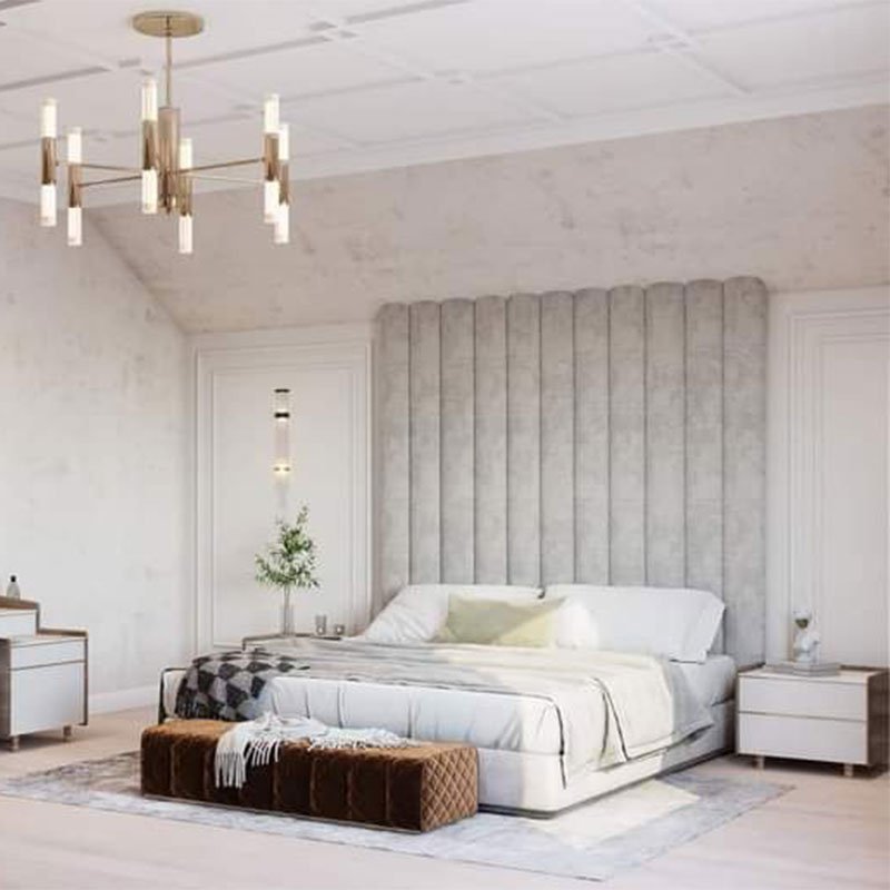 Serene Dream Tufting Wall Panel Bed | Kustom Deco